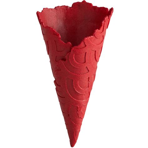 The Konery Red Velvet Waffle Cones 144case