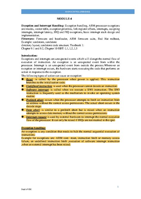 Mc Bcs Notes Module To Semester Iv Subject