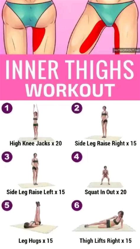 Thigh Exercises For Tight Toned Inner And Outer Thighs Artofit