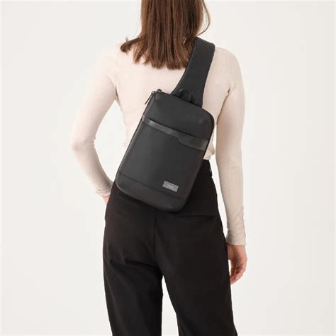Рюкзак cross body, Sigma, черный – купить | Первая сувенирная компания.