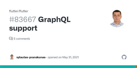 Graphql Support · Issue 83667 · Flutterflutter · Github
