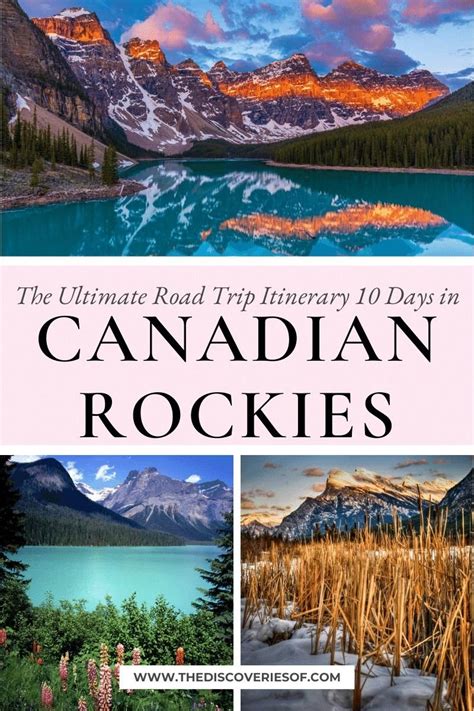 The Ultimate 10 Day Canadian Rockies Road Trip Itinerary Travel Foodie