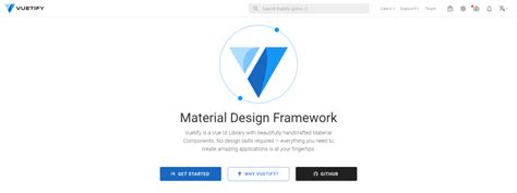 Vue UI Components Libraries Kits