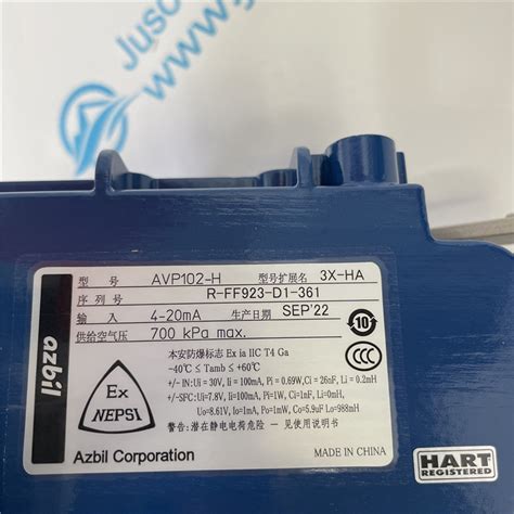 Azbil Valve Positioner Avp102 H 3x Ha Buy Azbil Valve Positioner Avp102 H 3x Ha Valve