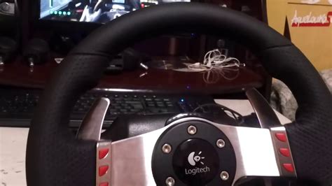 Тестирование Руля Logitech G27 - YouTube