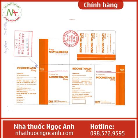 Thu C Indomethacin Mg Hataphar Mua U Gi Bao Nhi U