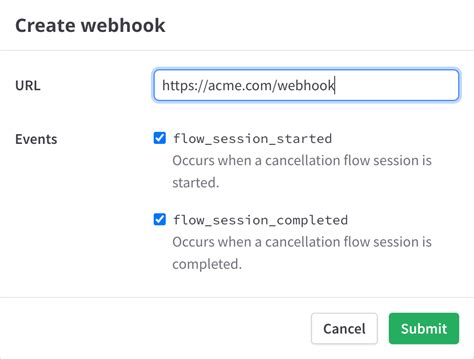 Webhooks Prosperstack Docs