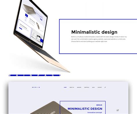 Berlin Tech Company Html5 And Css3 Template On Behance