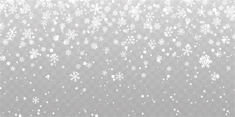 クリスマスの雪透明な背景に雪片を落ちる降雪ベクトル図 クリスマスのベクターアート素材や画像を多数ご用意 クリスマス 背景 お祝い