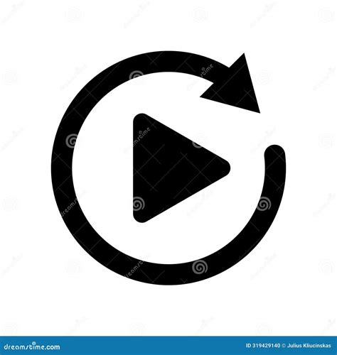 Restart Refresh Glossy Color App Icon Button Game Asset Theme Cartoon