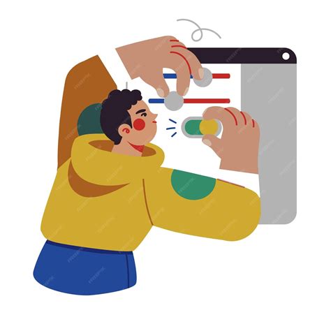 Premium Vector Programming Illustration Set Different Characters