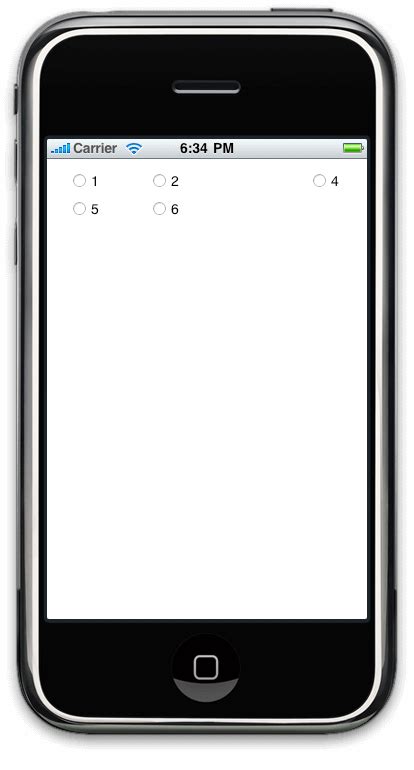 IPhone UIButton Tutorial Radio Buttons