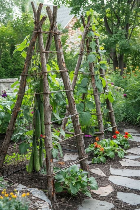 Explore 20 Cucumber Trellis Ideas For A Bountiful Harvest Explore 20 Cucumber Trellis Ideas For A Bountiful Harvest