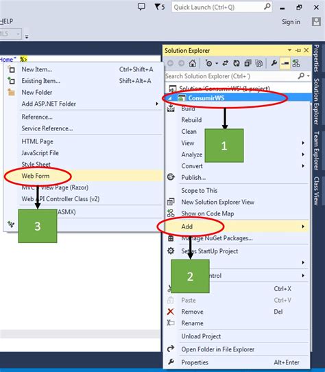 Asp Net C Y Bases De Datos Consumir Un Web Services