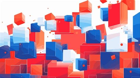 3d Cubes Abstract Vector Design Cluster Premium Ai Generated Vector