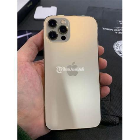 Hp Apple Iphone 12 Pro 128gb Gold Ex Inter Normal Mulus Fullset Siap