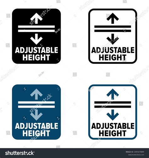 526 Adjust Height Icon Images Stock Photos Vectors Shutterstock