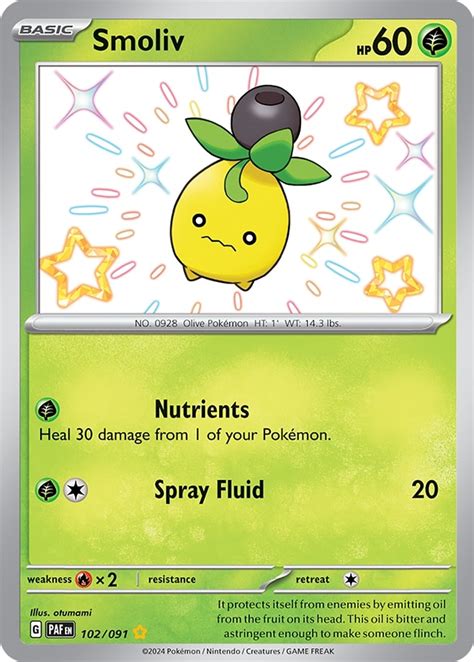 Smoliv Scarlet And Violet 21 Bulbapedia The Community Driven Pokémon