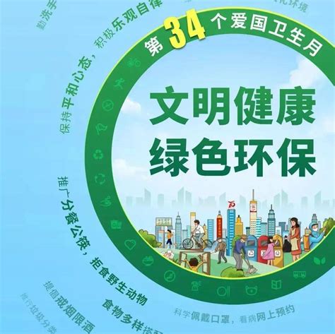 爱国卫生月丨践行文明健康 绿色环保生活方式全国爱卫办稿件来源