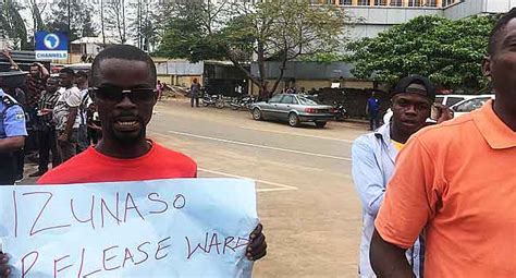Apc Ward Congress Youths Protest Over Missing Materials In Imo