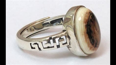 Mammoth Ivory Rings With Silver Youtube