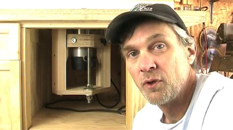 Finishing Up My Router Table I Built A Router Lift From A Plan In Shop Notes Magazine Issue