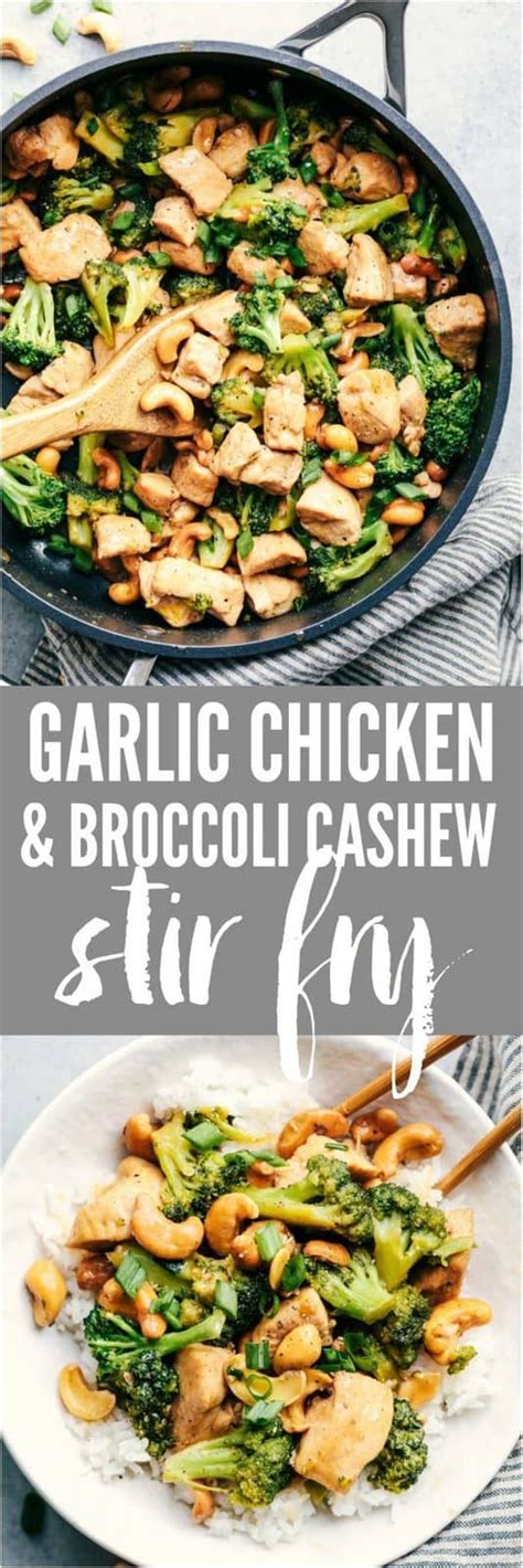 Garlic Chicken And Broccoli Cashew Stir Fry The Recipe Critic