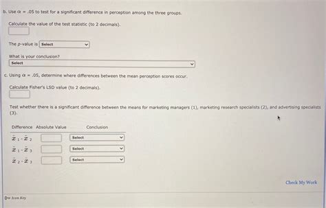 Solved The Following Data Are From An Experiment Designed To