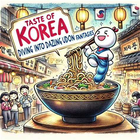 Diving Into Dazzling Udon Fantasies Korea Visit