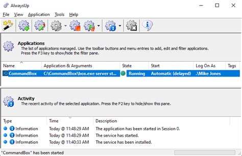 How To Run Commandbox As A Windows Service Alwaysup
