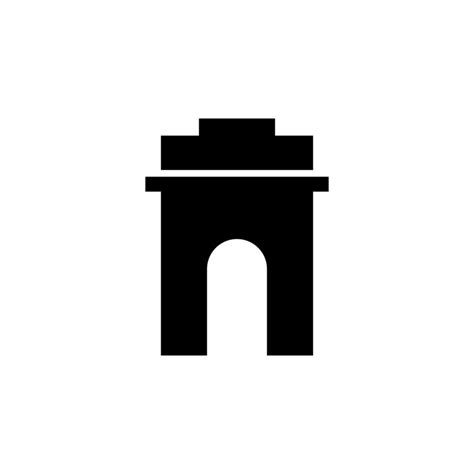 Arch Vector Icon Illustration 23249468 Vector Art At Vecteezy