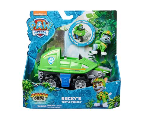 Комплект за игра Пес Патрул Jungle Pups Роки с превозно средство