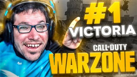 Mi Primera Victoria En Call Of Duty Warzone Youtube