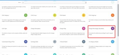 How To Calculate The Charge Wise Percentage Under The Job In