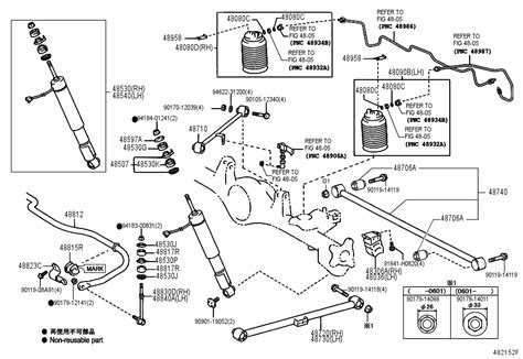 Suspension Control Arm Left Right Lower Part 4872035061 Toyota