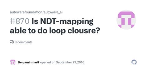 Is Ndt Mapping Able To Do Loop Clousre Issue