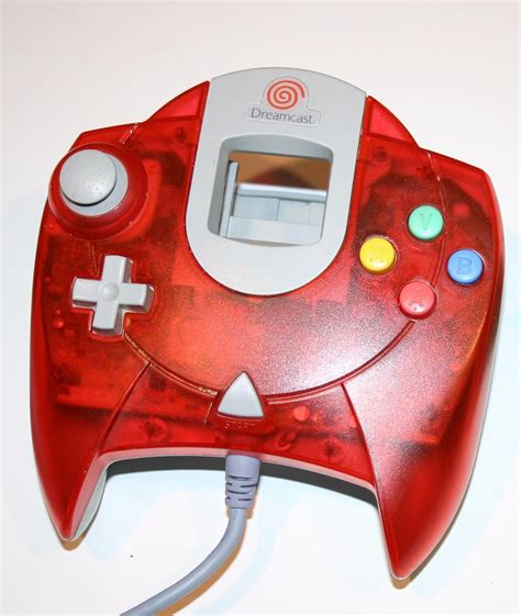 Sega Dreamcast Controller Red Video Games