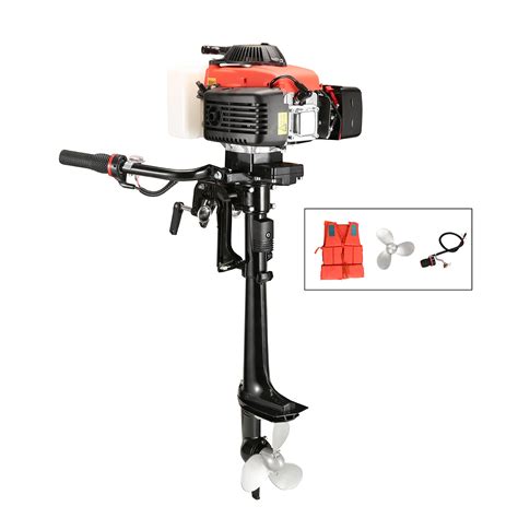 Buy Cukusin Outboard Motor 4 Hp 4 Stroke 60cc Outboard Boat Engine Air
