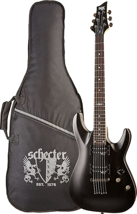 Schecter C 1 Sgr 2016 Midnight Satin Black Reverb