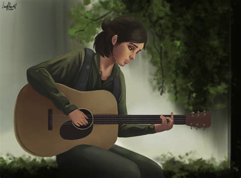 Ellie Fanart Tlou Ii By Lousflow On Deviantart