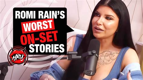 Romi Rains Worst On Set Stories Youtube