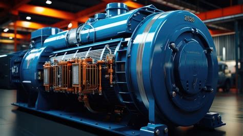 Premium Photo Large Industrial Compressor For Chemical Production
