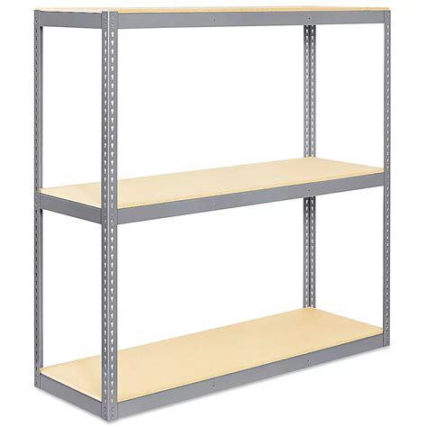 Wide Span Storage Rack Particle Board 72 X 24 X 72 H 1528 Uline