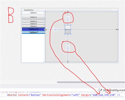 Wpf Horizontalalignment Verticaalignment Marginhorizontalalignment