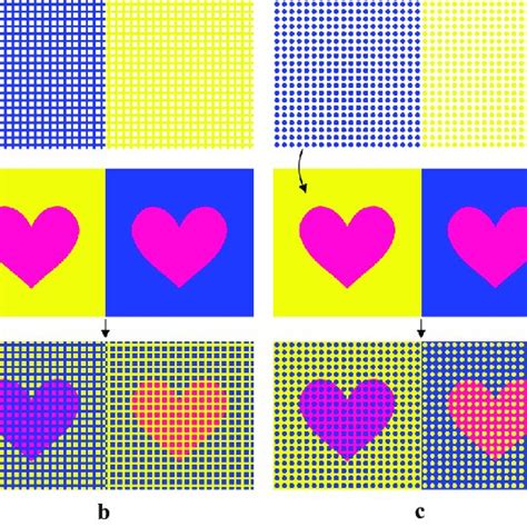 Combined Effect Of Color Assimilation And Color Contrast In A Munker