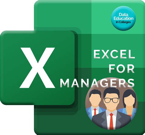 Excel For Managers Data Education In Colleges