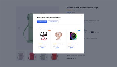 Cross Sell Popup Shopengine