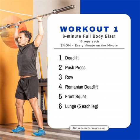 7 Best Emom Strength Workouts Coach Stephanie Holbrook