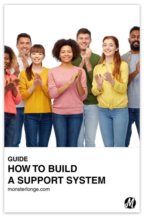 How To Build A Support System Monster Longe