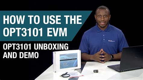 How To Use The OPT3101 Evaluation Module OPT3101EVM YouTube